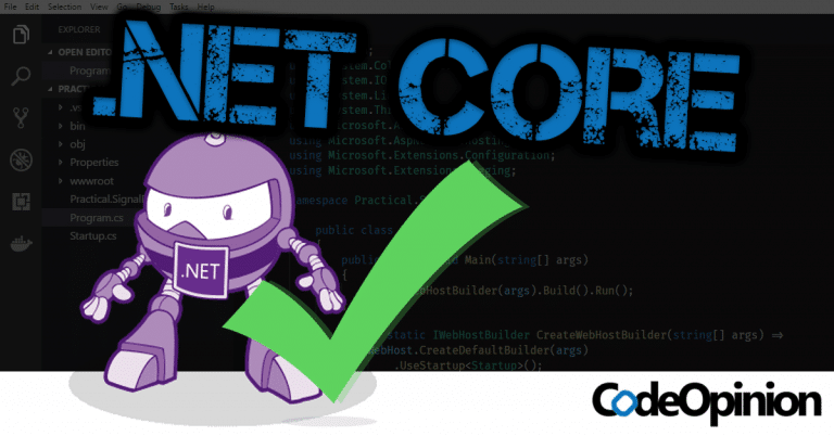 Migrating to .NET Core: Mission Complete - CodeOpinion Migrating to .NET Core: Mission Complete - CodeOpinion
